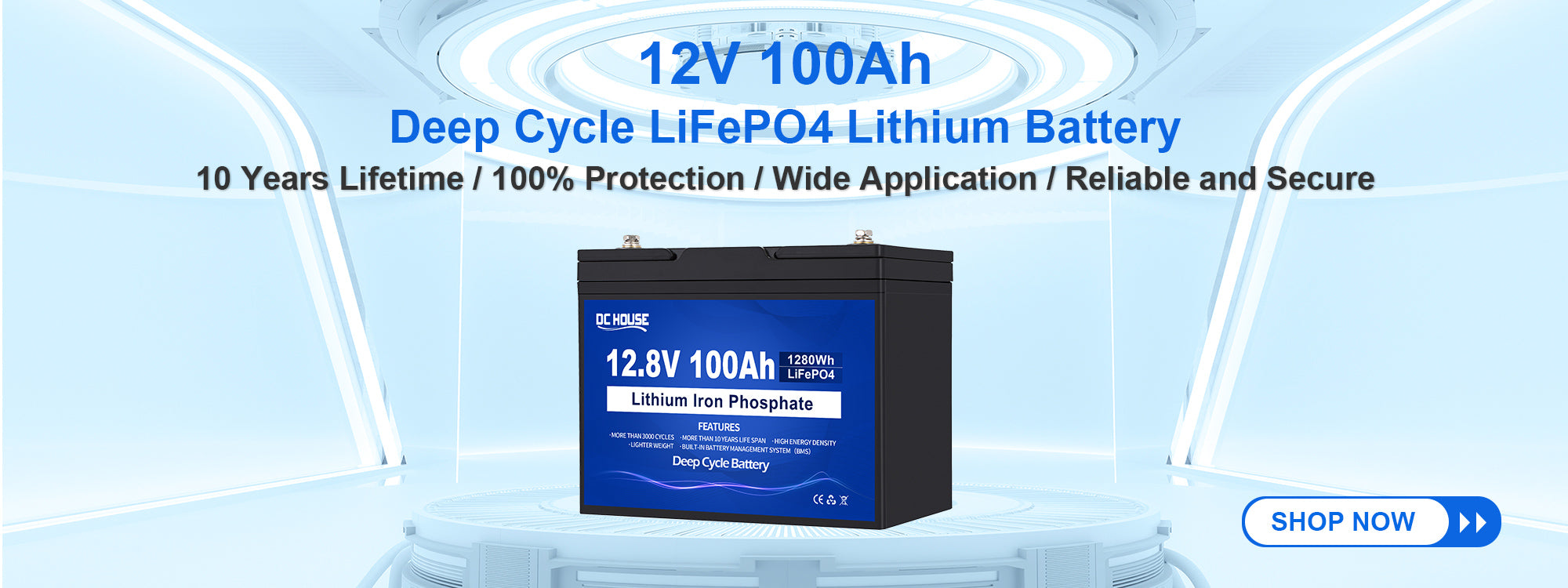 DC HOUSE | Deep Cycle Lithium Battery Store